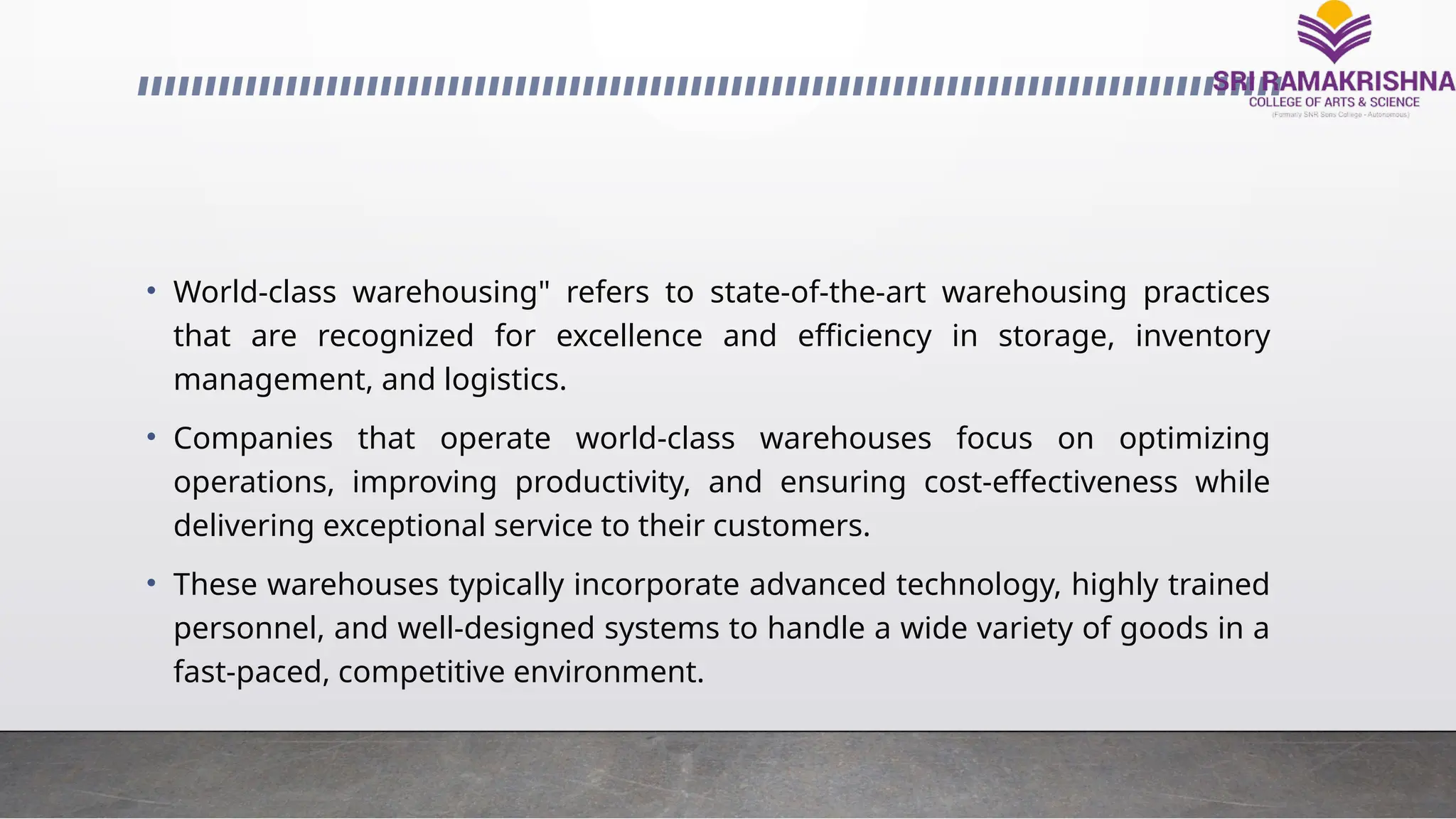 Advanced Automation World Class Warehouse.pptx