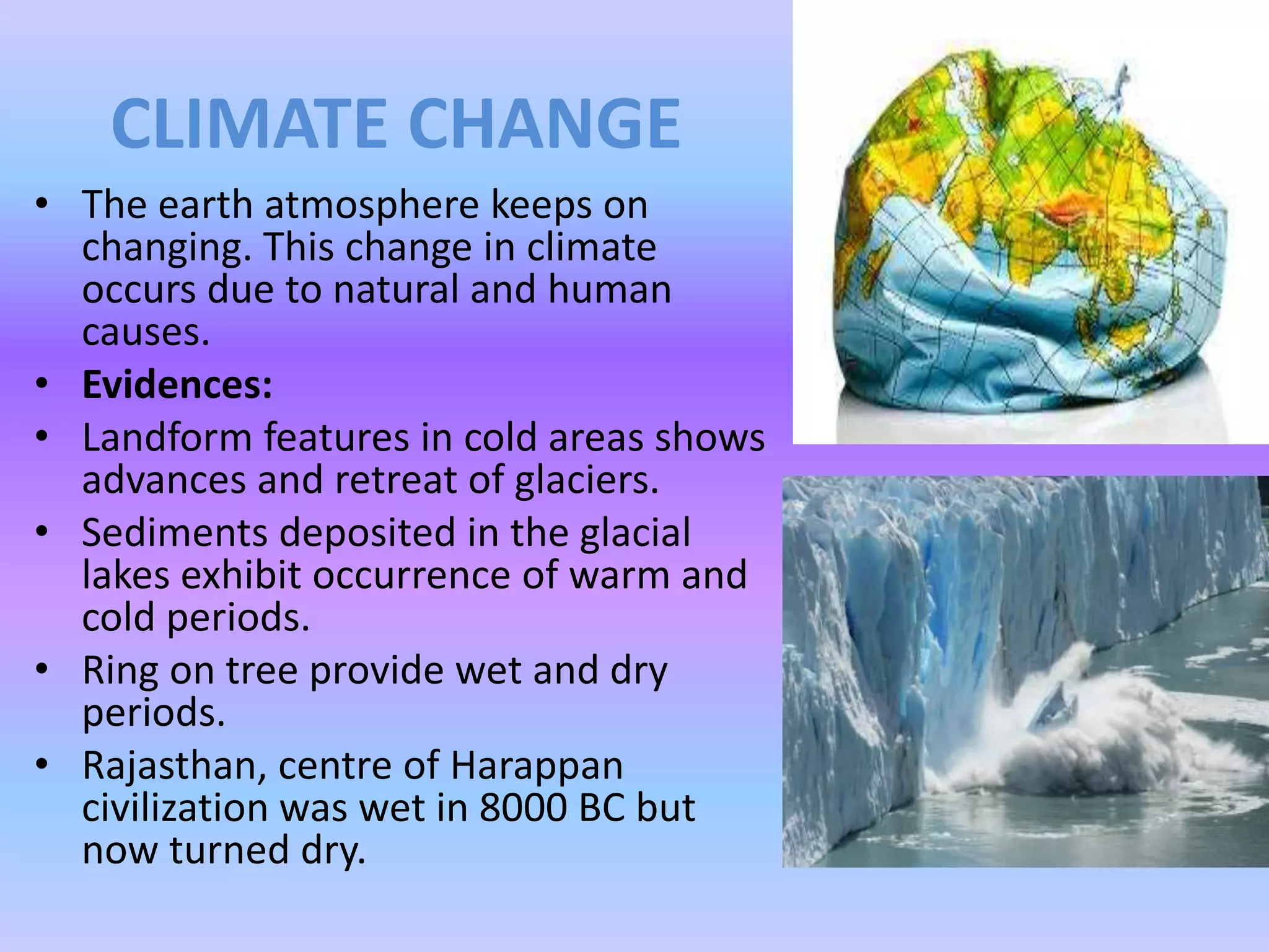 WORLD CLIMATE AND CLIMATE CHANGE | PPTX