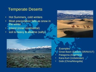 World climate & biomes | PPT | Free Download