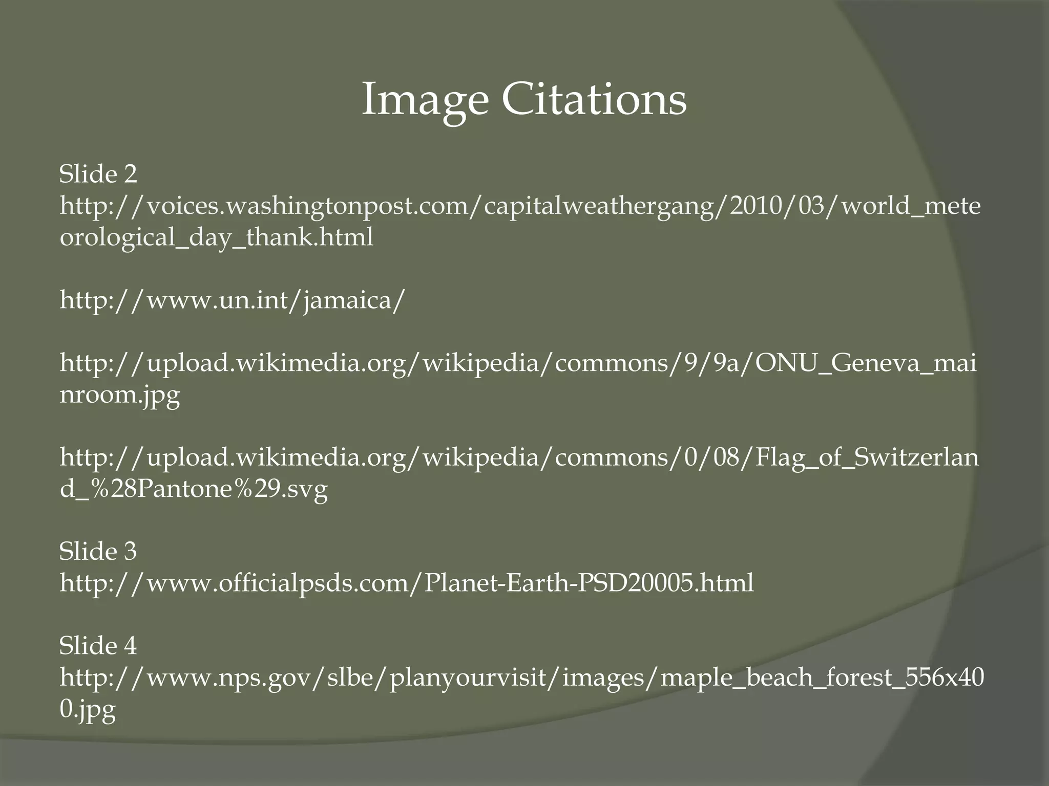 World climate conference slidecast | PPTX