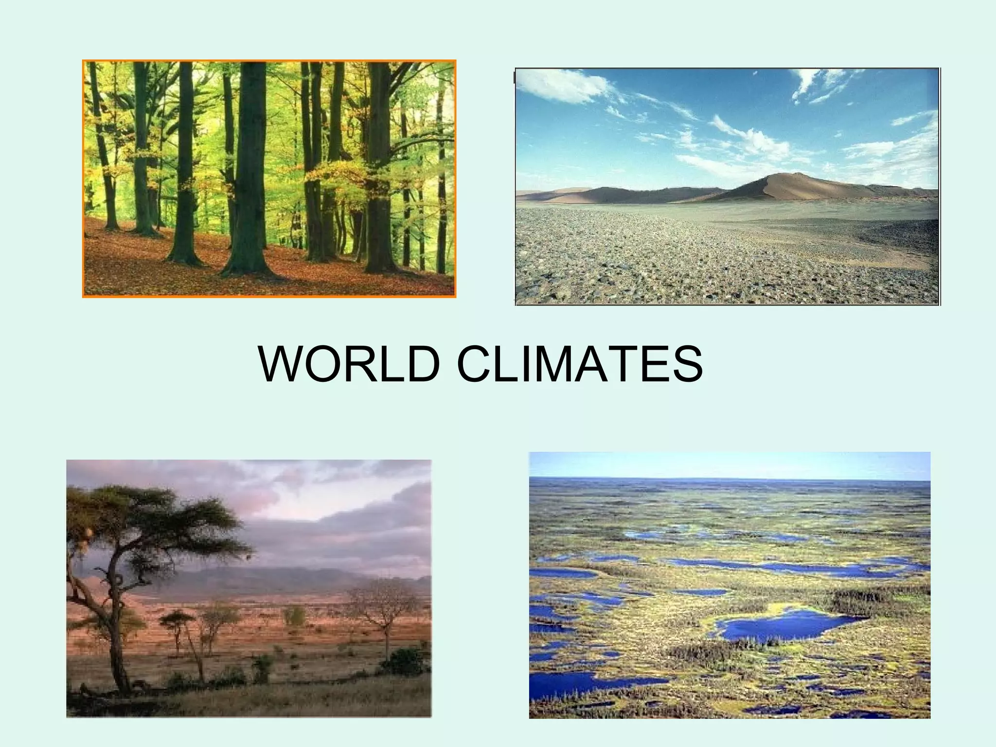 World climates | PPT