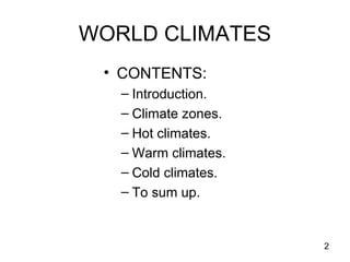 World climates | PDF