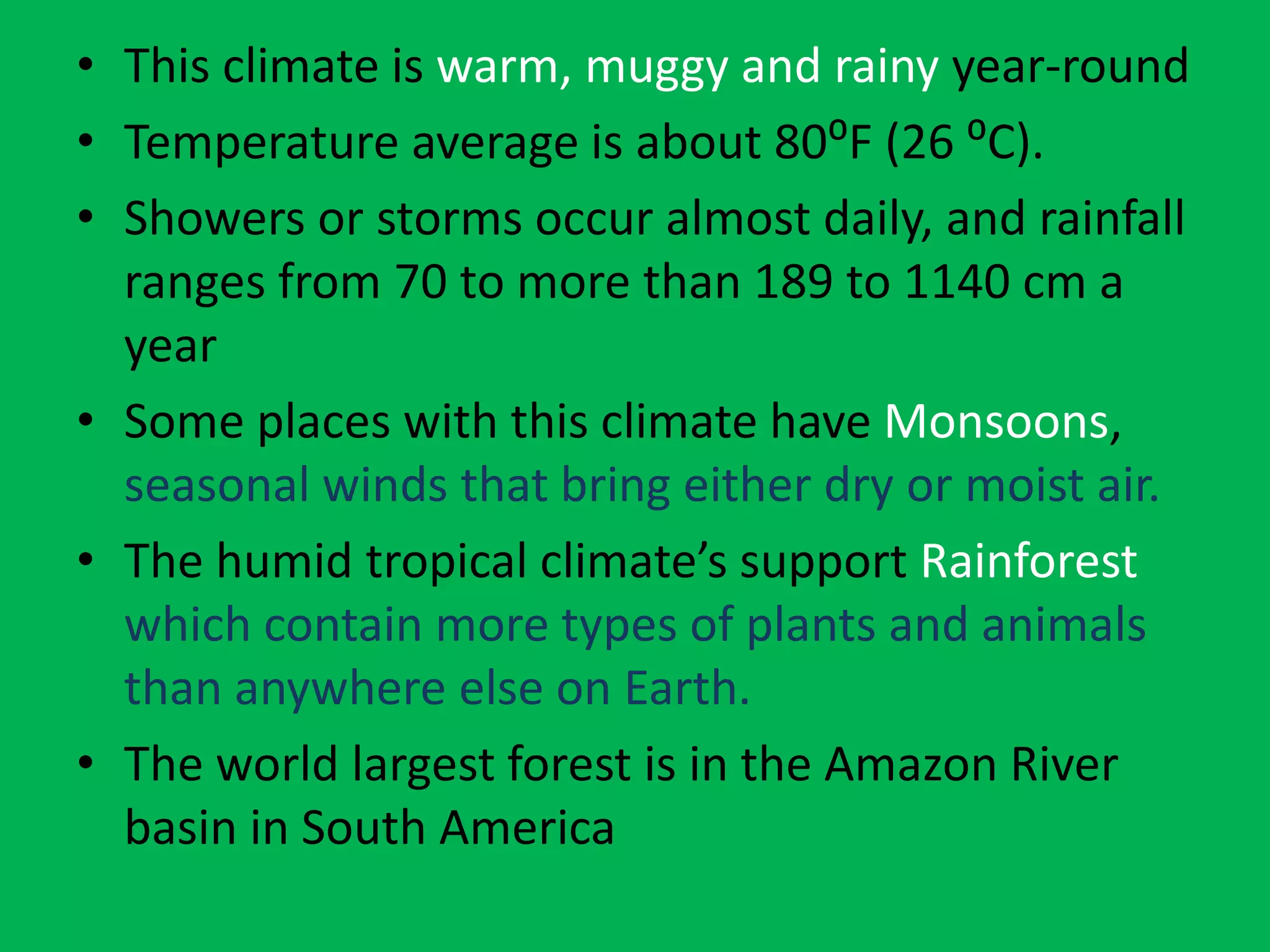 World climates project | PPT