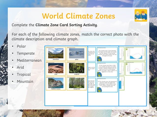 World Climate Zones Presentation.For primary educationpt | PPT
