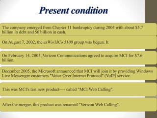 Worldcom scandal | PPTX