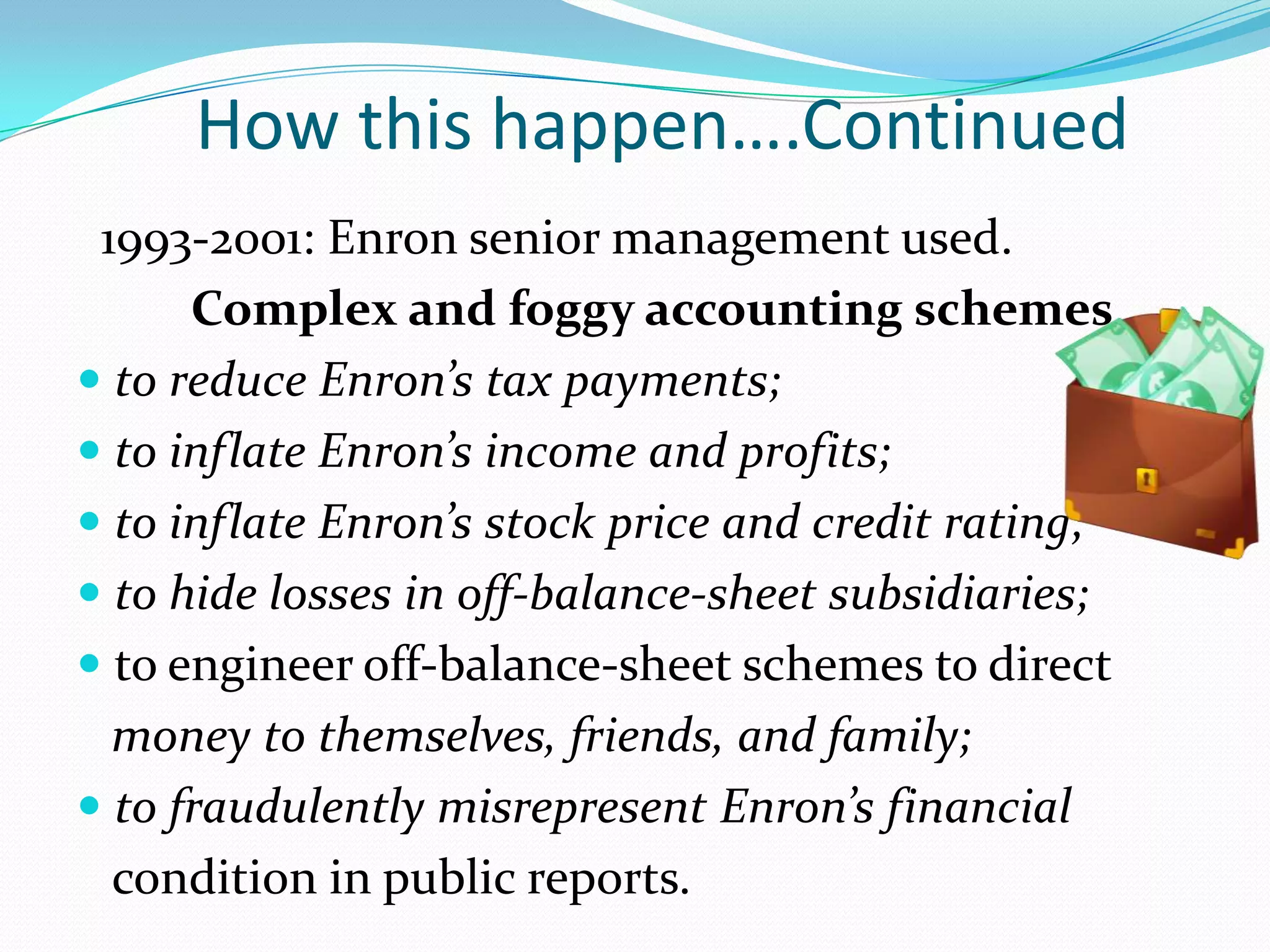 Worldcom and enron | PPTX
