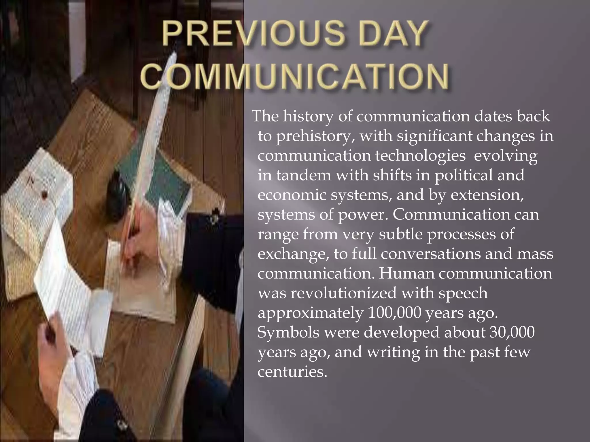 World communication day | PPT