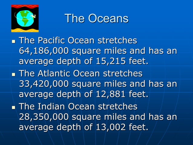 World Continents And Oceans | PPTX | North America Travel | Travel ...