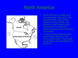 World continents and oceans | PPT