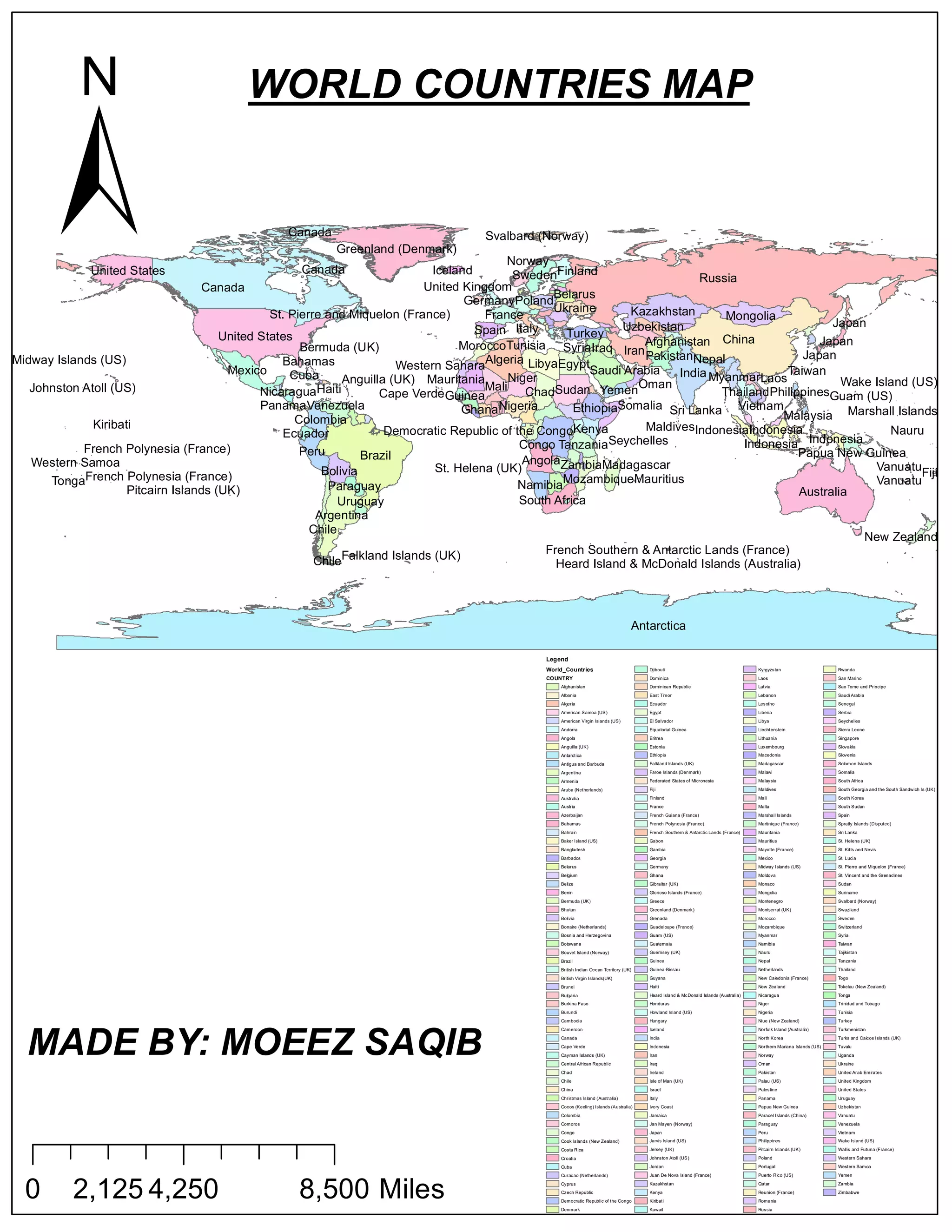 World country map | PDF
