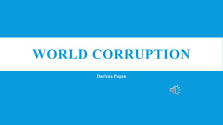 World Corruption | PPT