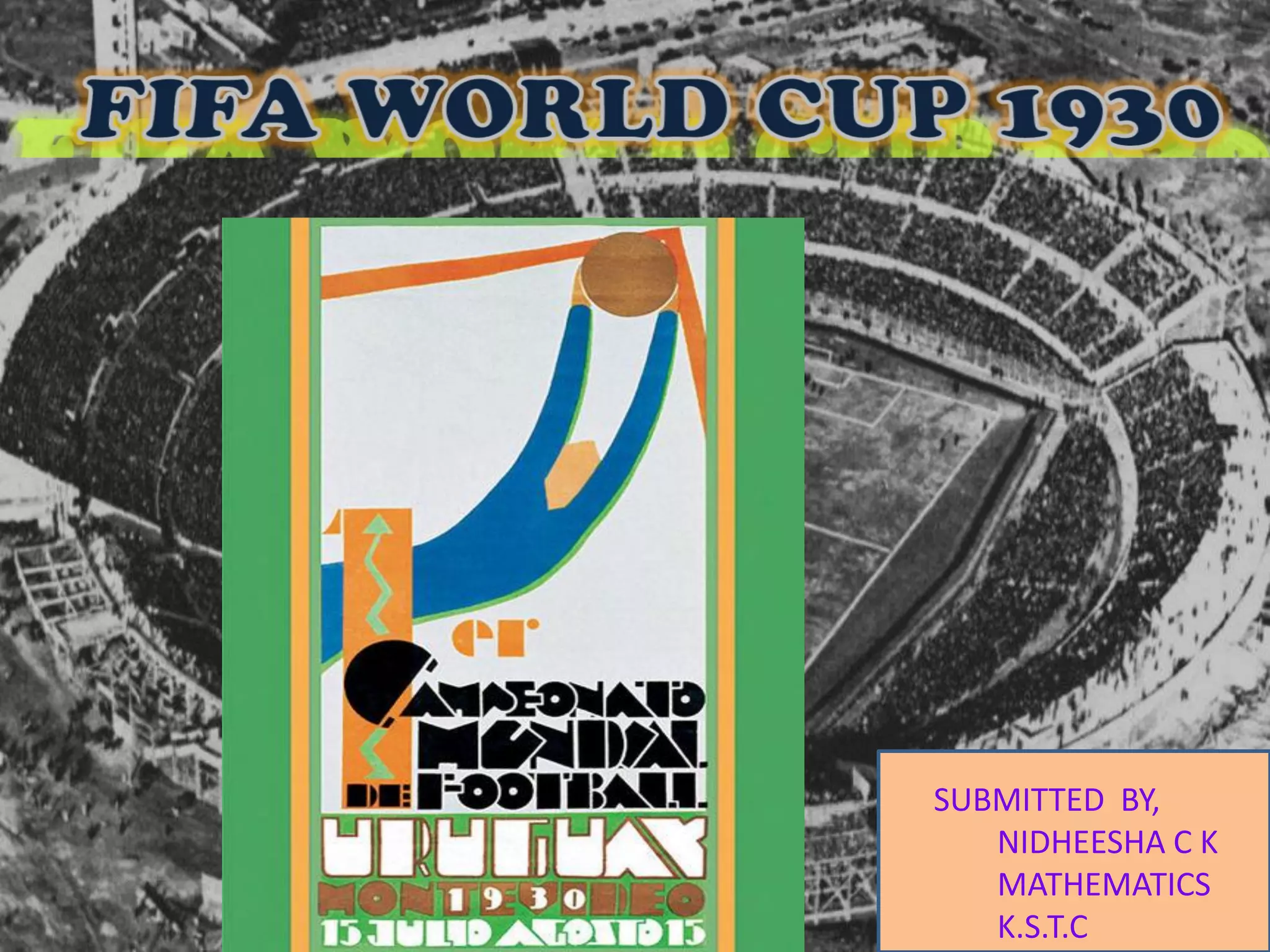 World cup 1930 | PPT