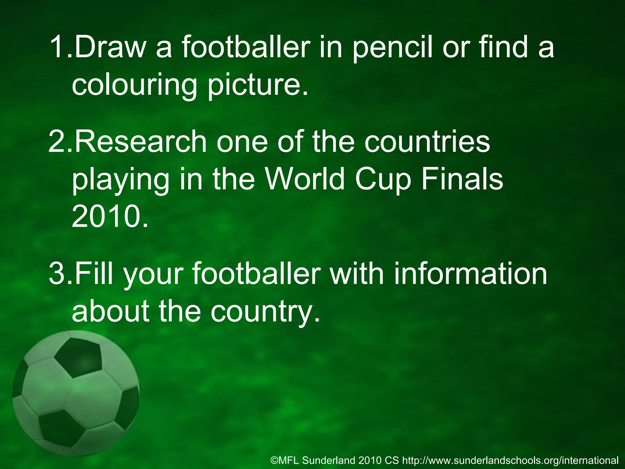 World Cup Calligrams | PPT | Soccer | Sports