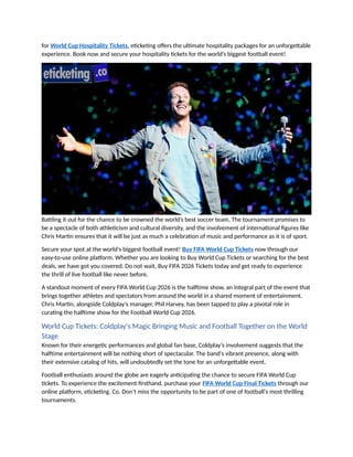 World Cup Coldplay front man Chris Martin to play major part in FIFA 2026.docx