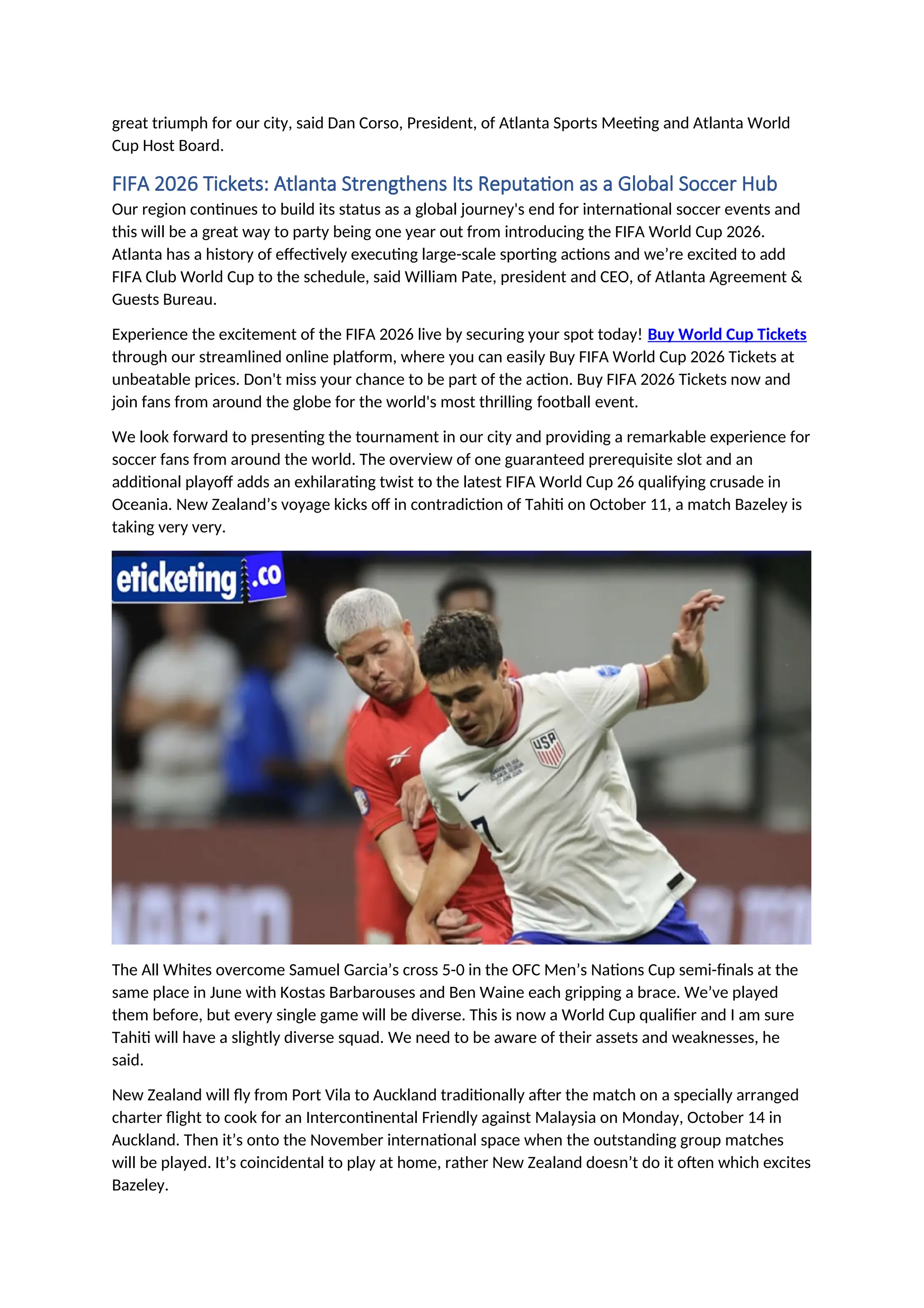 World Cup FIFA Confirms Atlanta as One of 11 Host Cities.docx