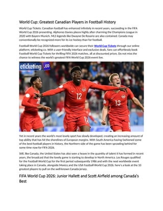 World Cup Greatest Canadian Players in Football History.docx