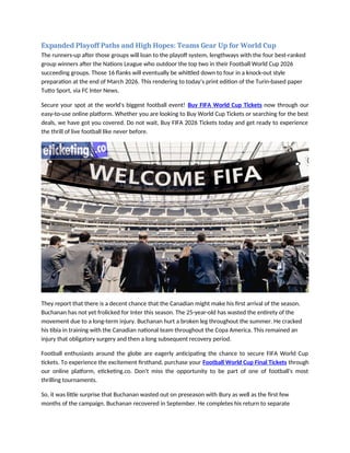 World Cup Italy's Quest for Redemption Eyes Set on FIFA 2026.docx