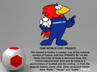 FIFA World Cup Mascots | PPS