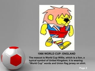 FIFA World Cup Mascots | PPS