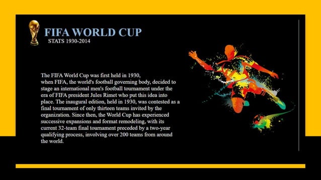 Data-Visualization(Fifa WorldCup) | PPTX | Soccer | Sports