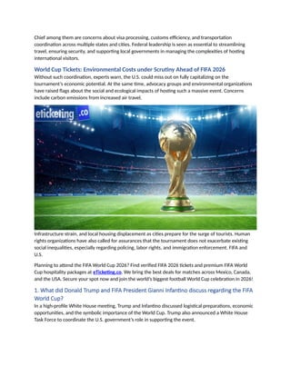World Cup Trump’s Comments Overshadow FIFA 2026 Announcement.docx