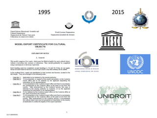 World customs organization: The role of Customs and international ...