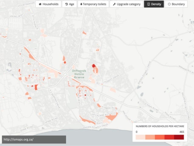 Informal Settlements Maps