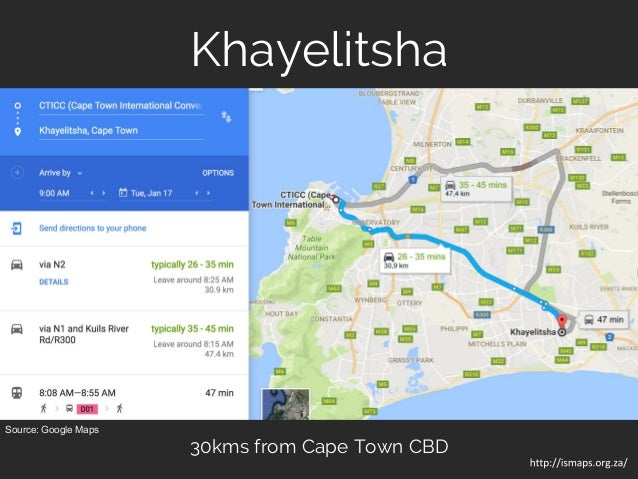 Informal Settlements Maps