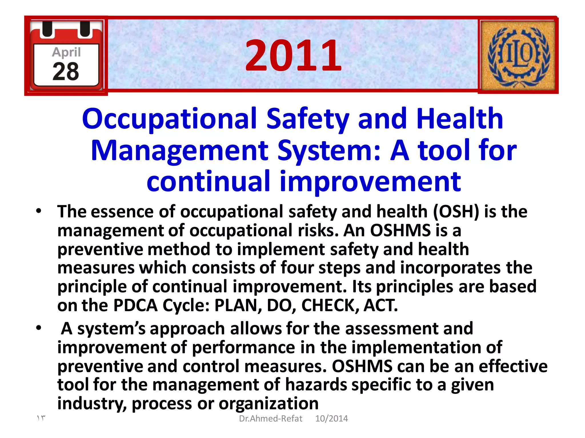 World day for safety and health at work | PDF