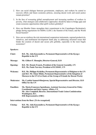 World Day of Social Justice 2024 - commemorative event. | PDF