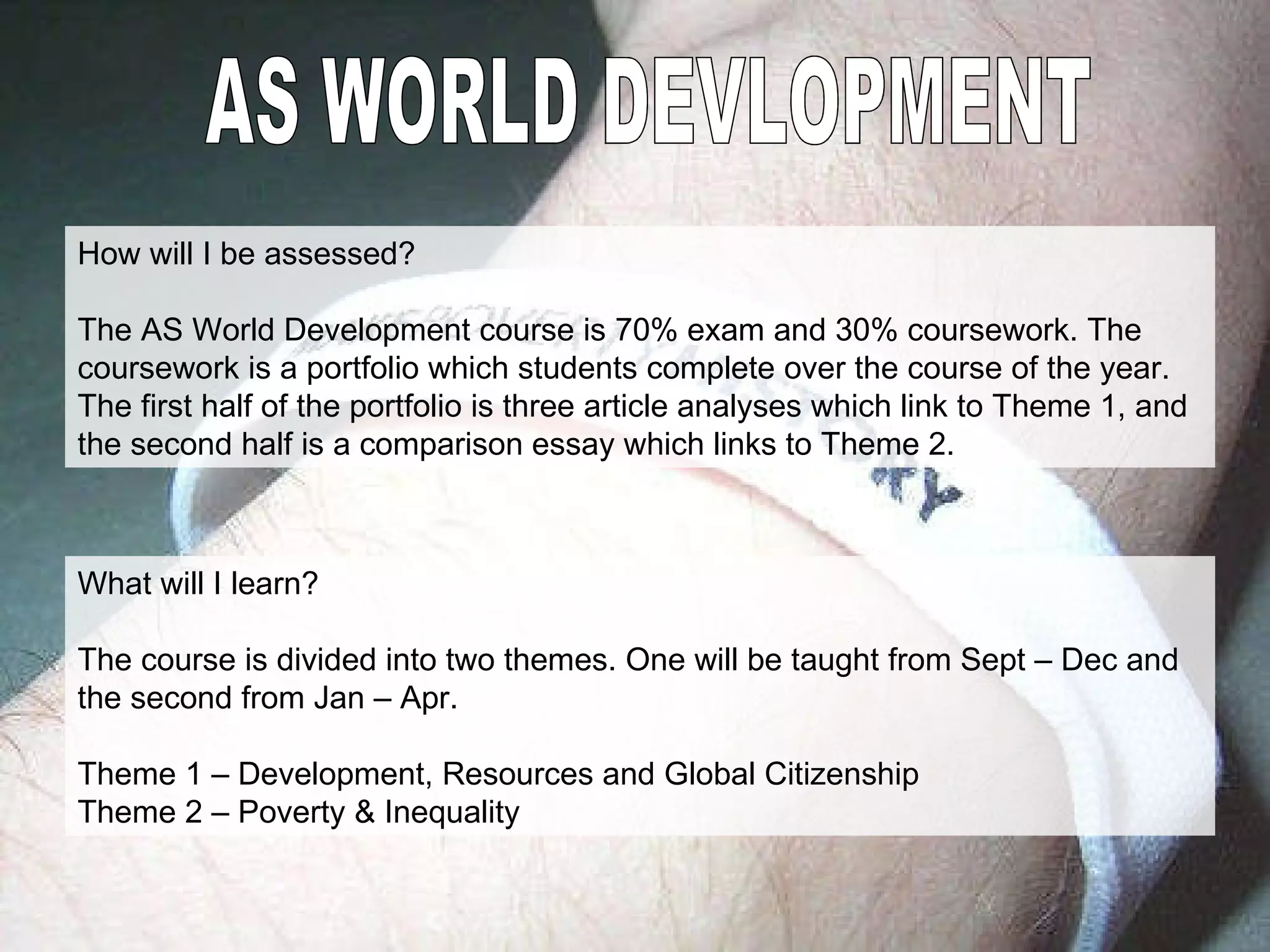 World Development | PPT