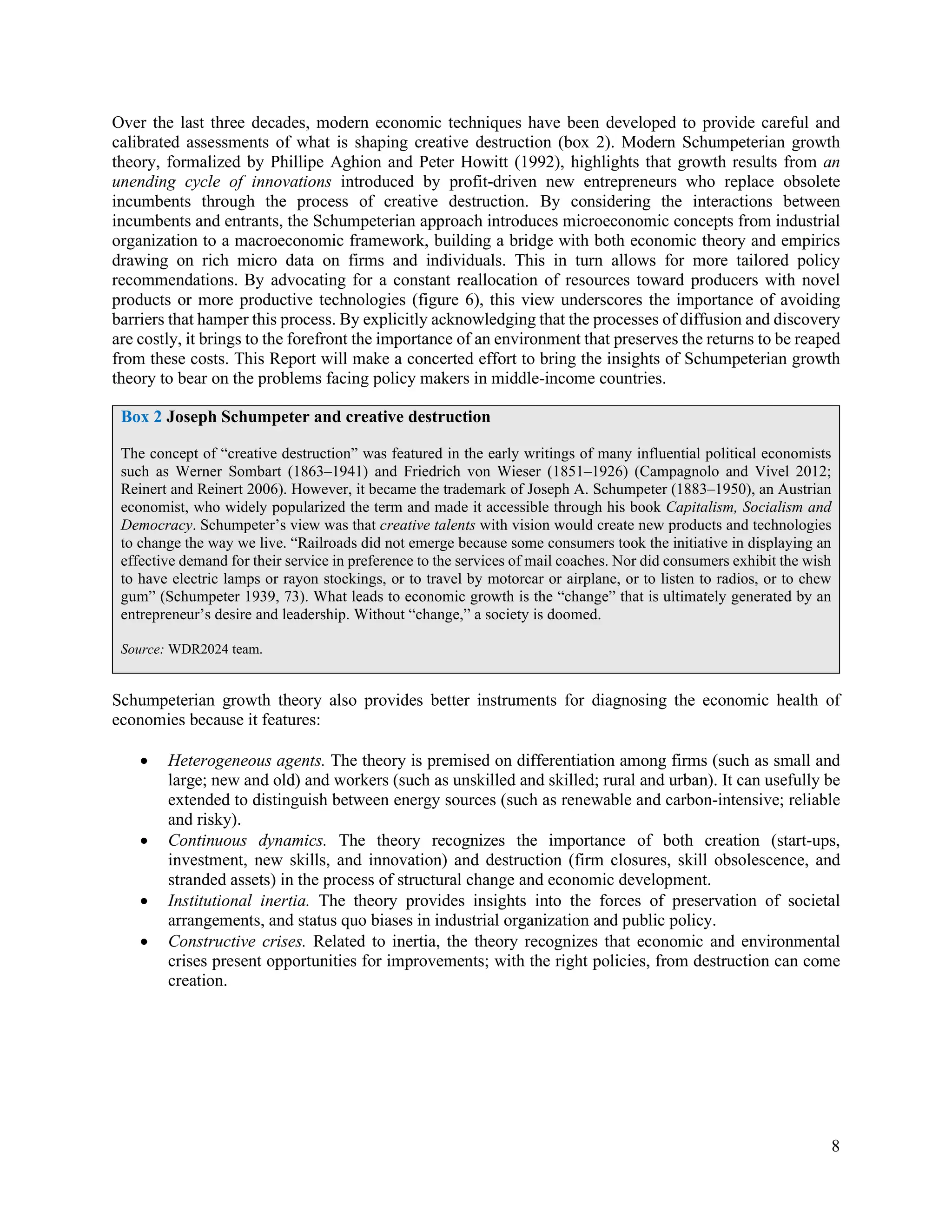 WORLD DEVELOPMENT REPORT 2024 - Economic Growth in Middle-Income ...