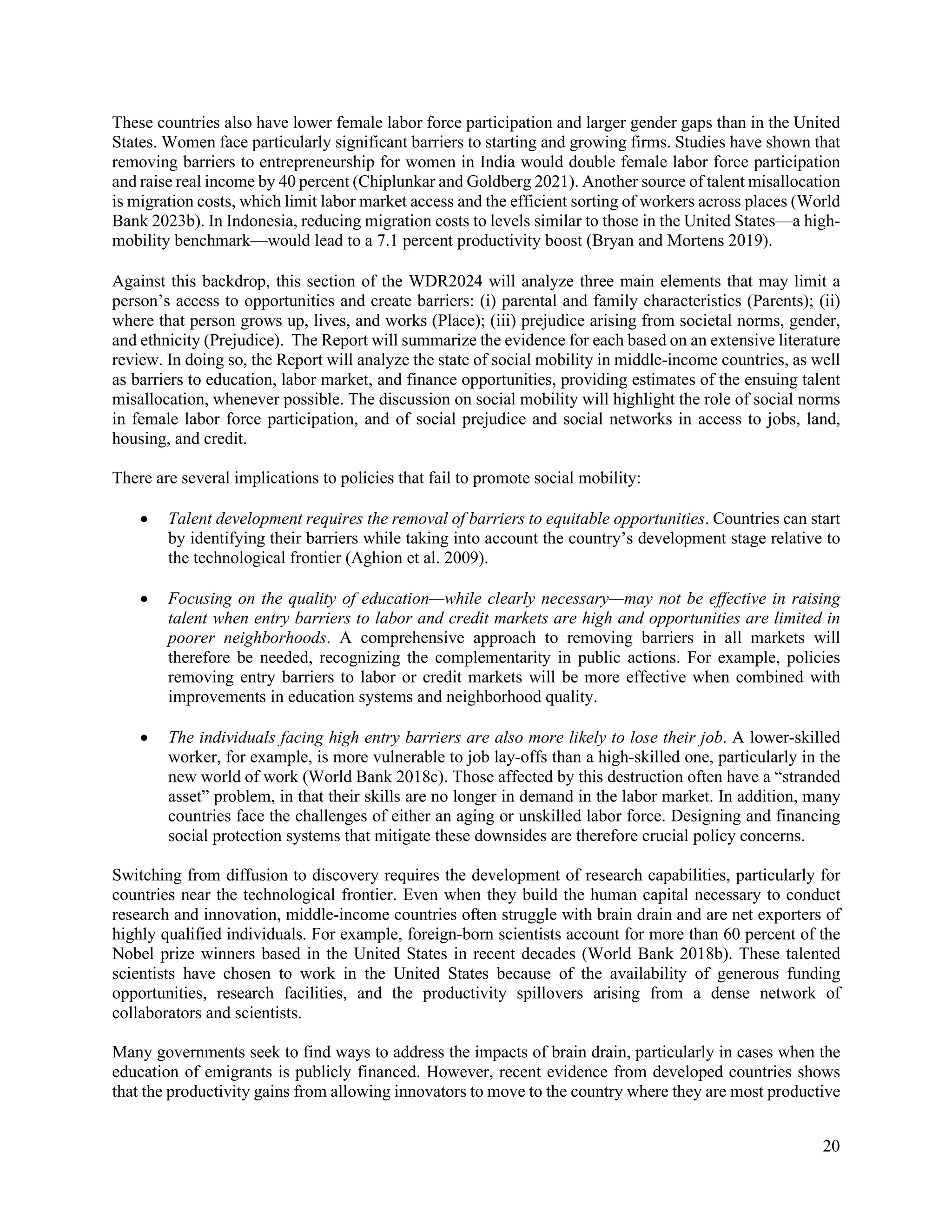 WORLD DEVELOPMENT REPORT 2024 - Economic Growth in Middle-Income ...