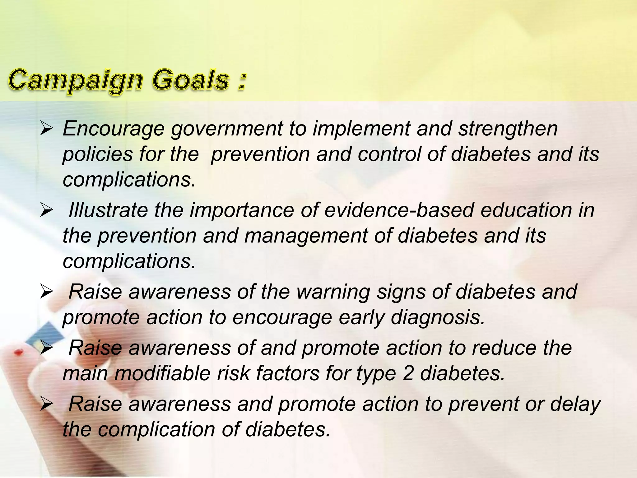 World diabetes day | PPTX