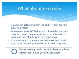 Sharing Type I Diabetes with your child's class | PPTX