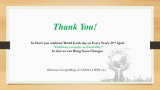 World Earth Day PPT 2019 | PPTX