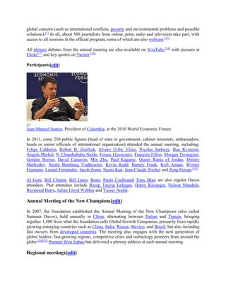 World economic forum | DOCX