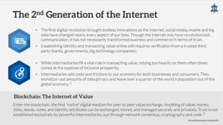 World Economic Forum Blockchain Discussion | PPTX