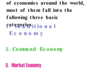 World economies power point | PPT