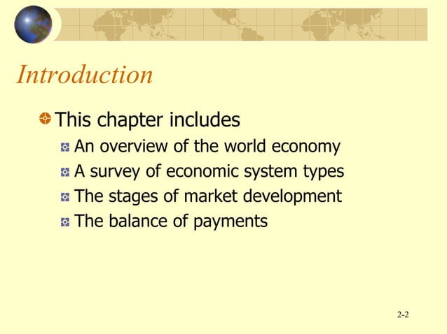World Economy Ppt