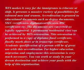 World education services | PDF