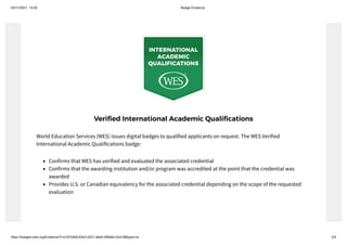 Verified International Academic Qualifications (World Education ...