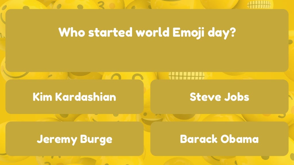 World Emoji Day Quiz: How Much Do You Know About Emojis? | PDF