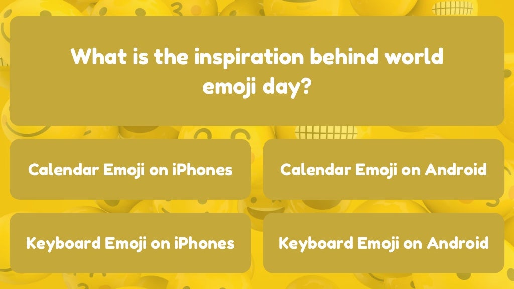 World Emoji Day Quiz: How Much Do You Know About Emojis? | PDF