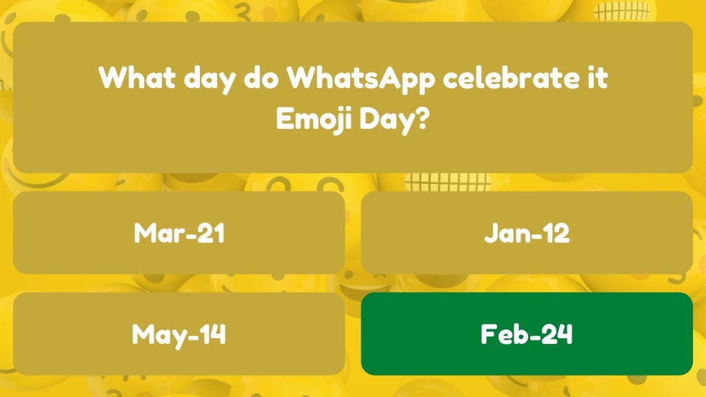 World Emoji Day Quiz: How Much Do You Know About Emojis? | PDF