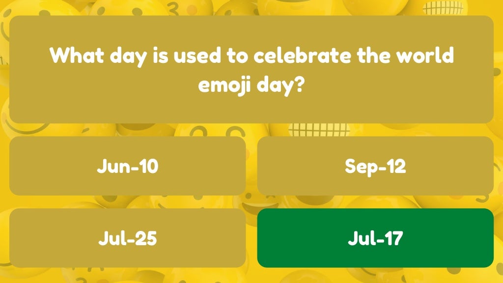World Emoji Day Quiz: How Much Do You Know About Emojis? | PDF