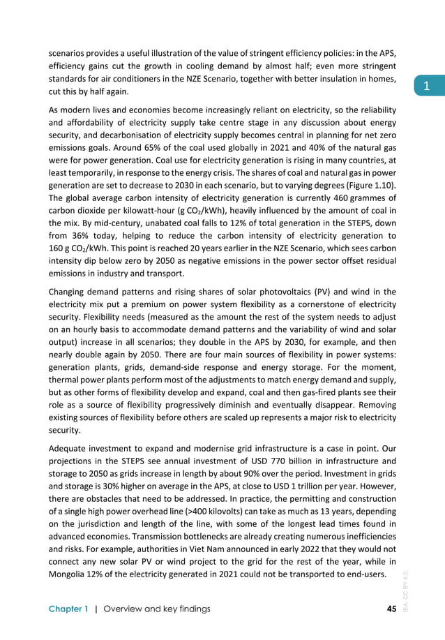 IEA World Energy Outlook 2022 | PDF