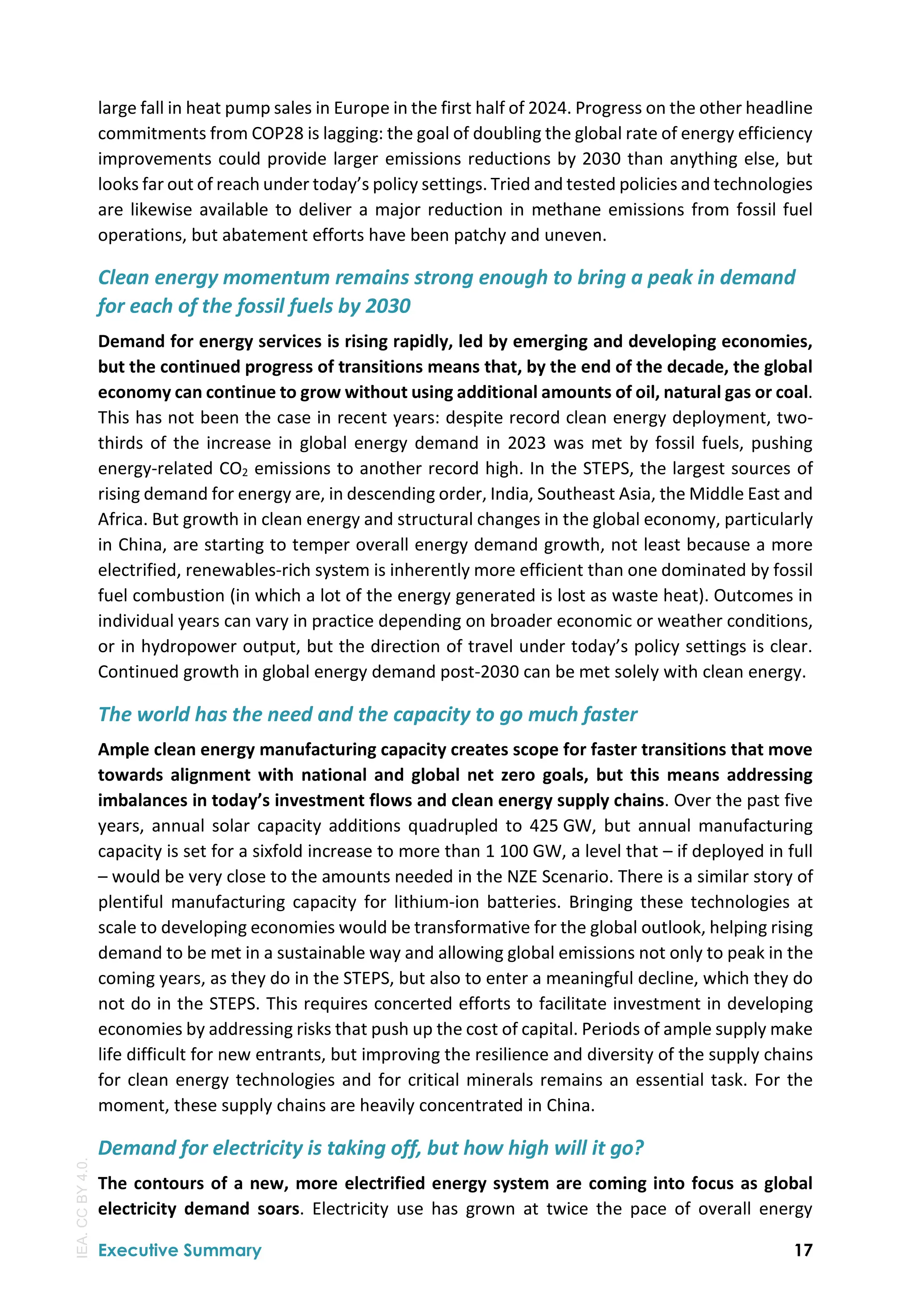IEA World Energy Outlook 2024 - Report 2024 | PDF