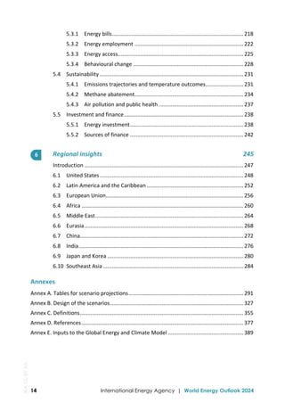 IEA World Energy Outlook 2024 - Report 2024 | PDF