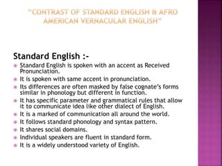 World englishes | PPTX